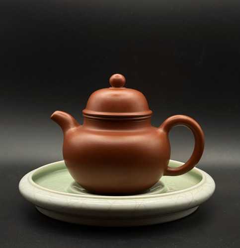 Zhu Clay (Da Hong Pao) Duo Qiu Teapot 180ml | T Life