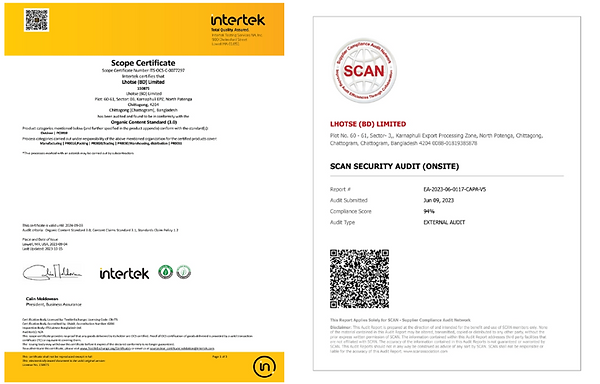 Certificates of Approval | Lhotse