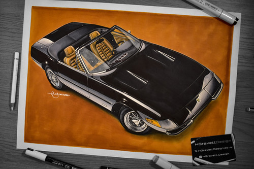 A3 Ferrari 365 GTS/4 Daytona Spyder | HGravettDesign