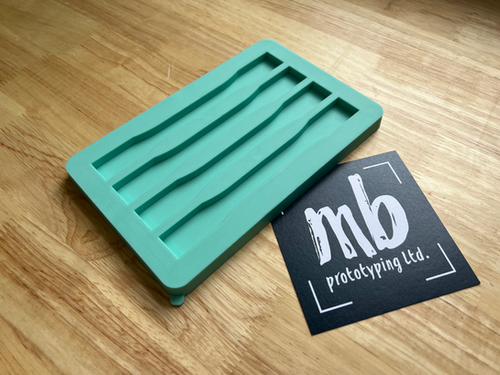 ASTM D638 Tensile Test Specimen Type I Silicone Mold | mb prototyping Ltd.