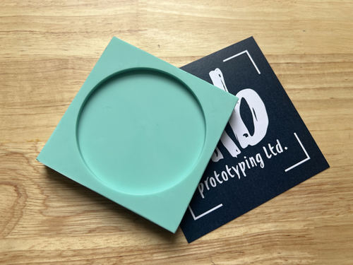 ASTM E8 3" Pressure Test Disc Silicone Mold | mb prototyping Ltd.