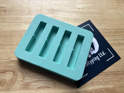 ASTM D256 IZOD Impact Test (Notched) Silicone Mold | mb prototyping Ltd.