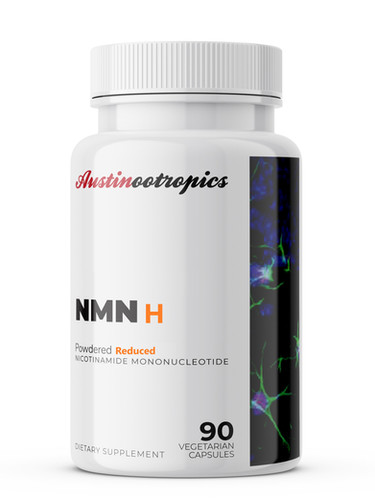 NMNH Reduced Nicotinamide Mononucleotide Pure Potency 500mg/Serve, 90 ...