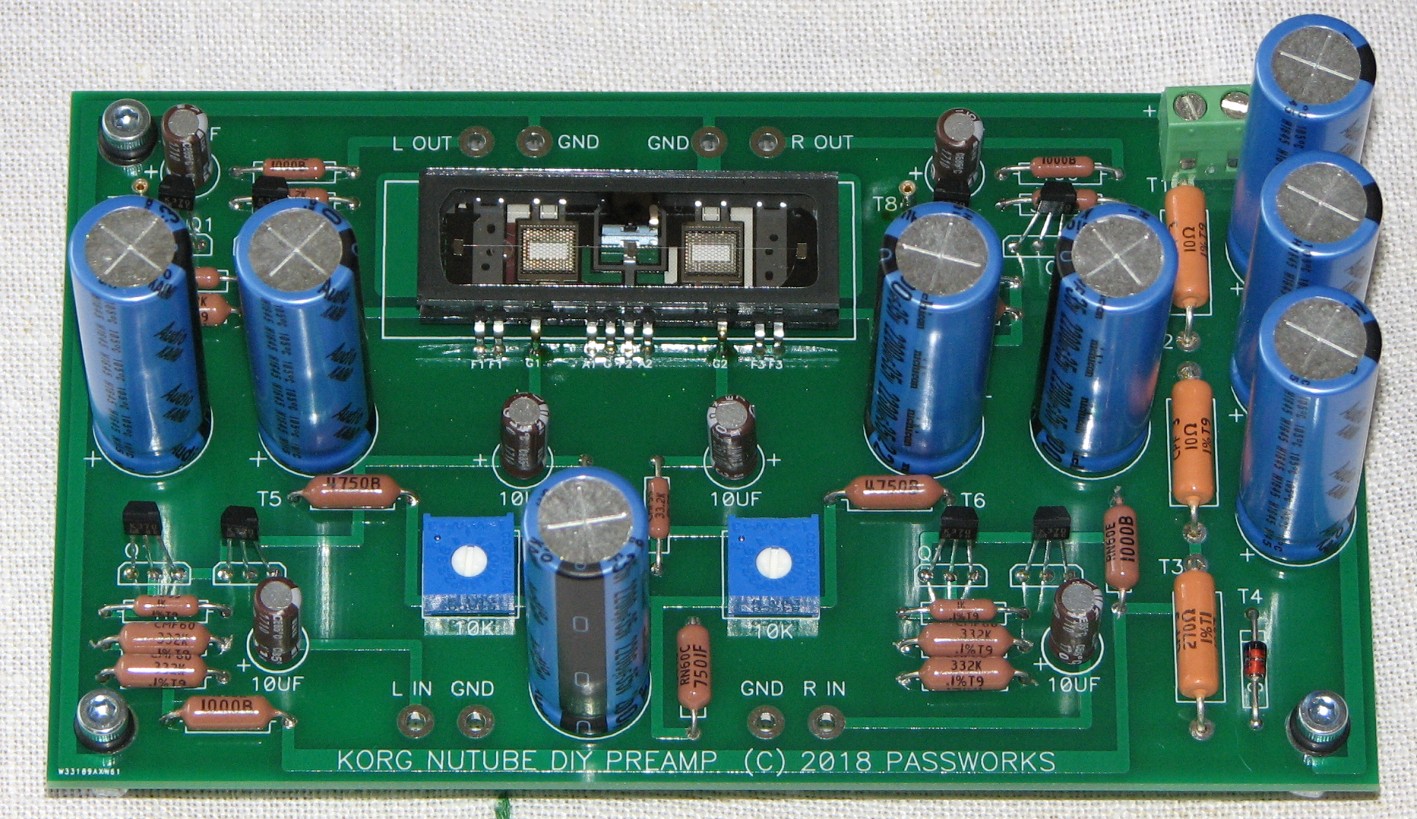Korg Nutube Preamp | diyaudio