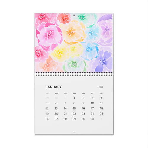 2025 Art Calendar – 14 Original Watercolor Paintings - Wall Calendar ...