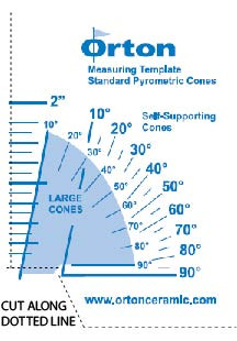 Digital Cone Template | Orton Ceramic