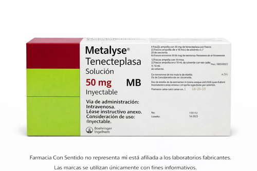Tenecteplasa 50 mg Frasco ámpula | FARMASCIA