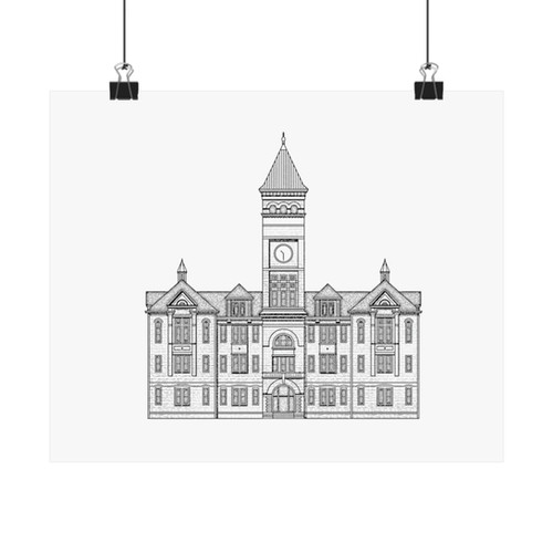 Clemson University - Tillman Hall - Print | McWhorter Creative