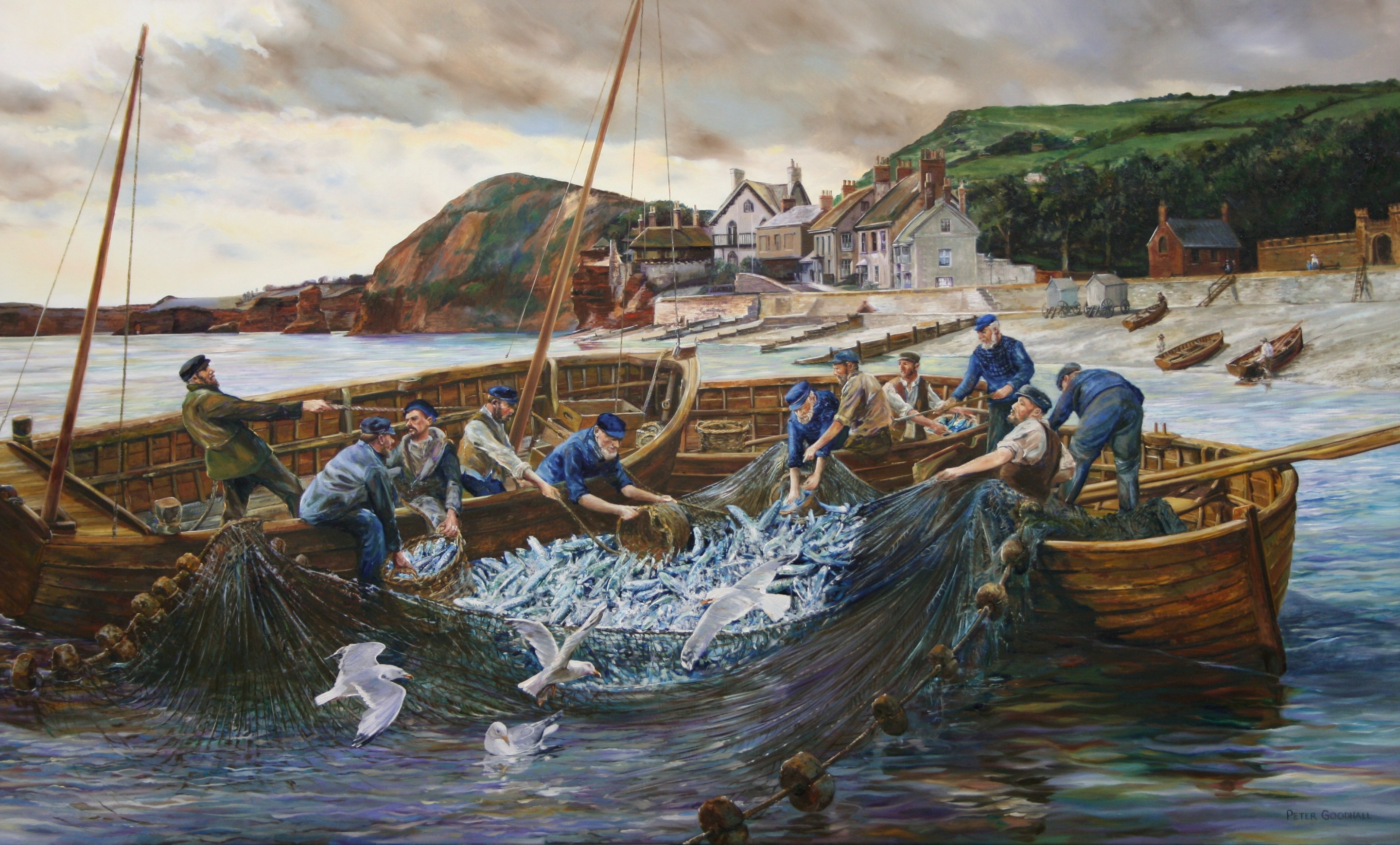 Artist | UK | Peter Goodhall | Boats and Traditional Marine