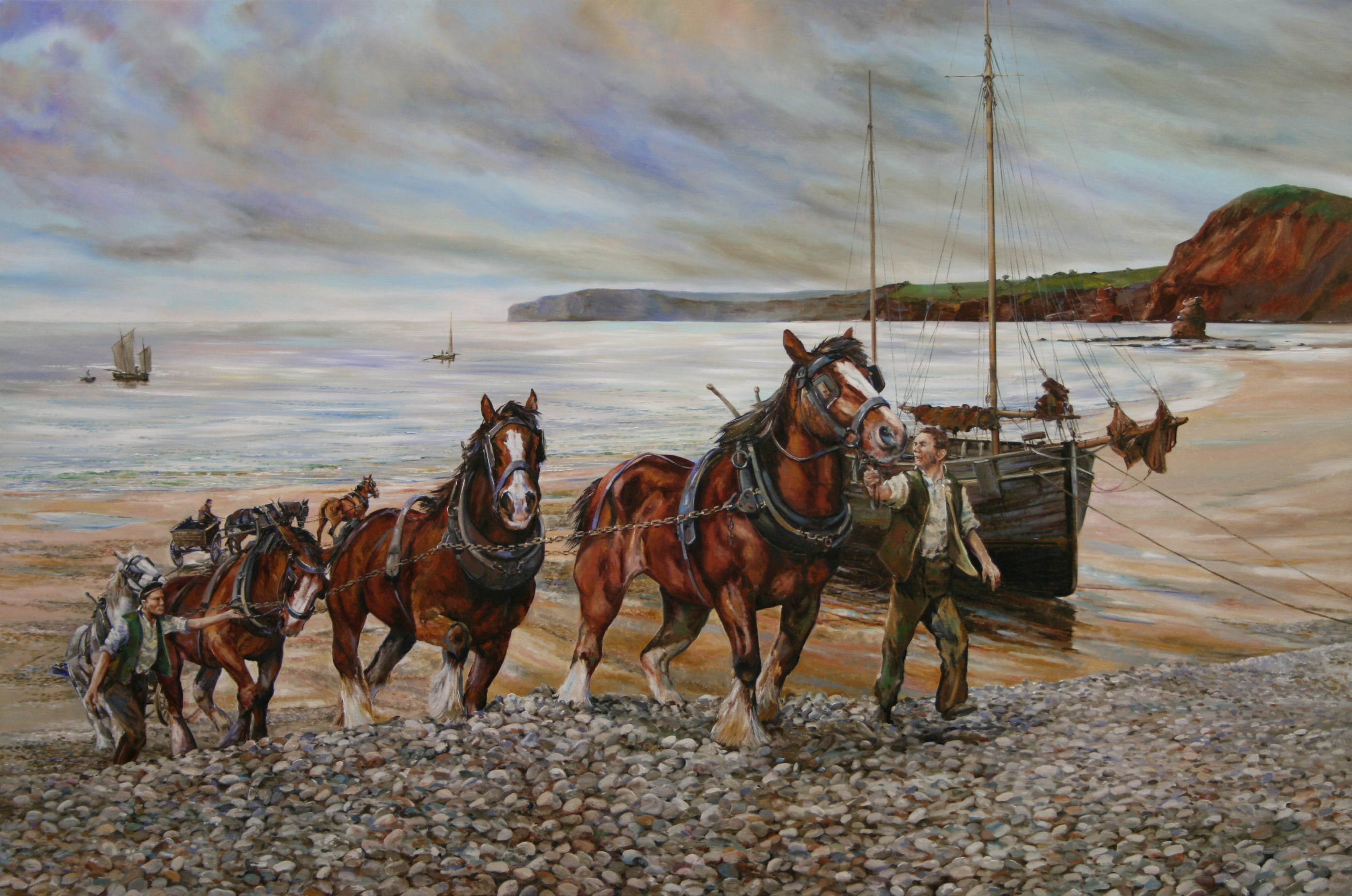 Artist | UK | Peter Goodhall | Boats and Traditional Marine