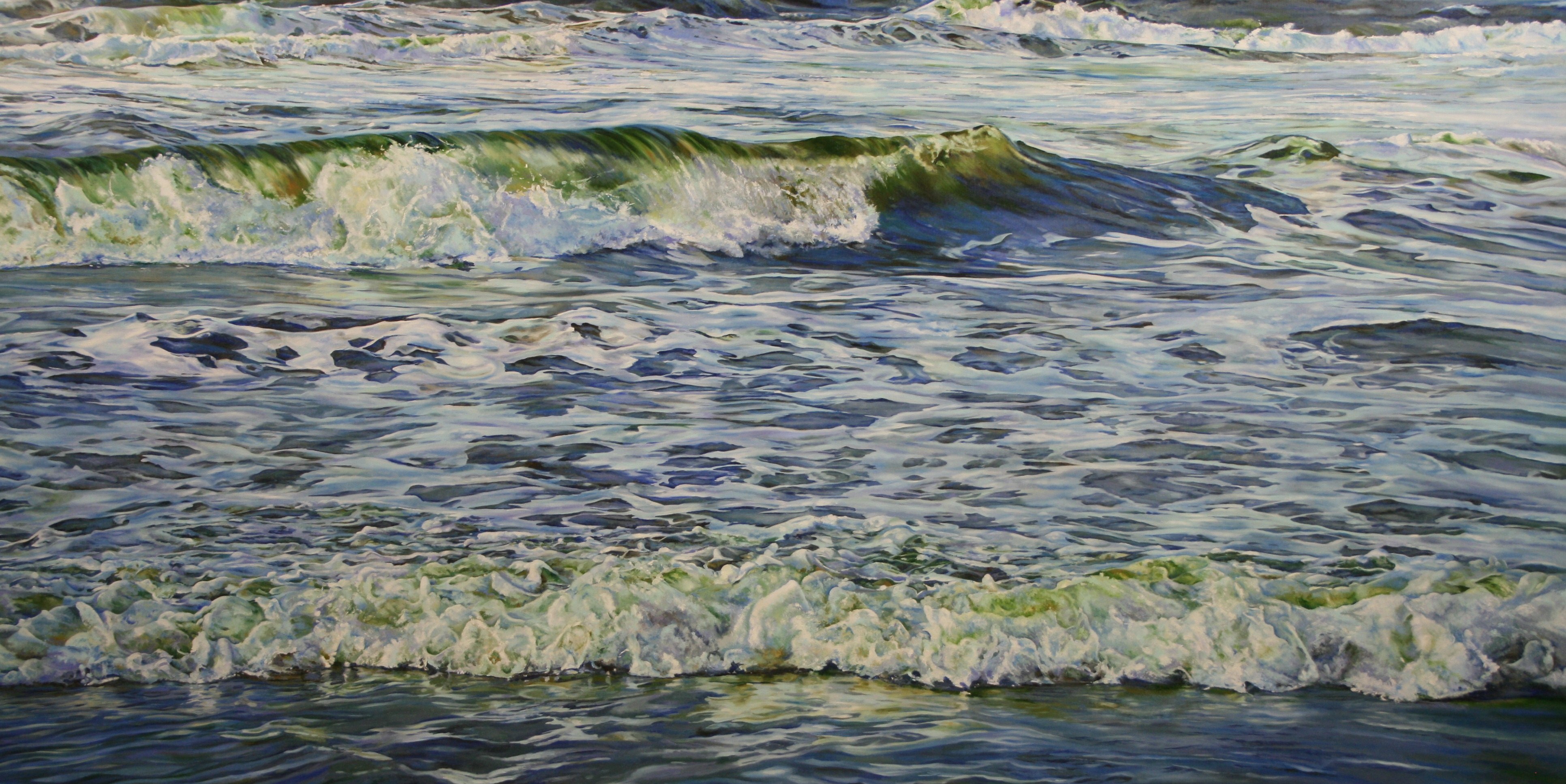 Contemporary paintings of water | peter-goodhall