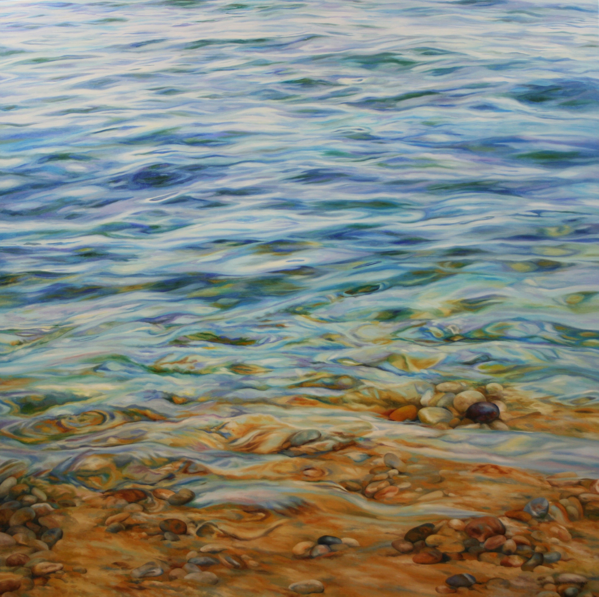 Contemporary paintings of water | peter-goodhall