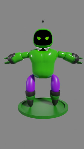 Bot Model: Hulk - T-Pose | PW Presents