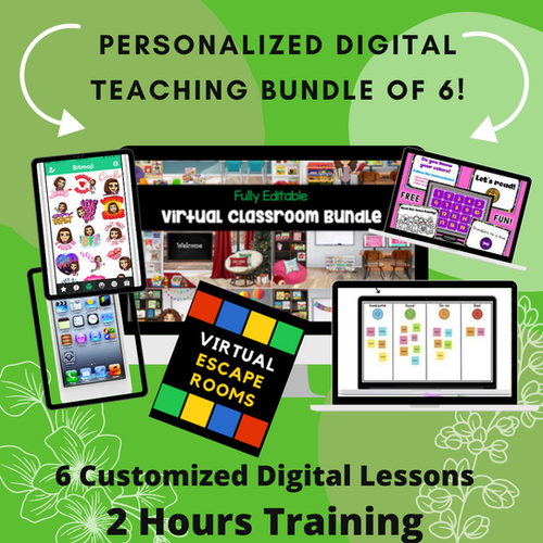 6 Personalized Digital Lessons + 2 Hours of Training | Online Teacher Coach