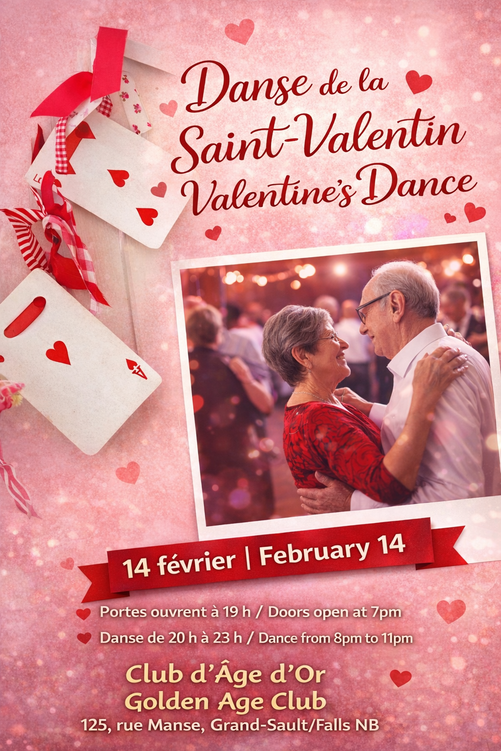 Danse de la Saint-Valentin / Valentine's Day Dance | GrandSault/Falls