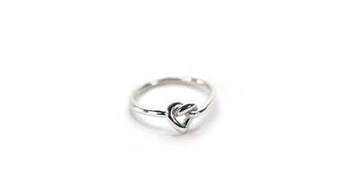 Anello Nodo del CUORE | IlariaBonardi Jewels | Anello argento