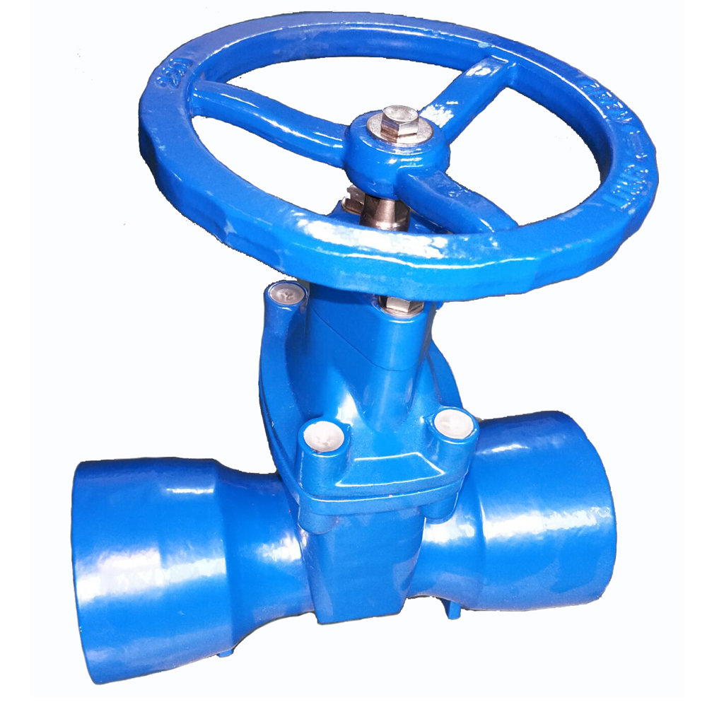 Push-on type socket gate valve for water for ductile iron pipe | zhixin ...