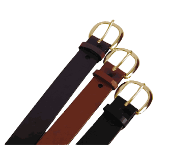 Extra long Bridle leather belt with snaps | Thomas Leather Studio