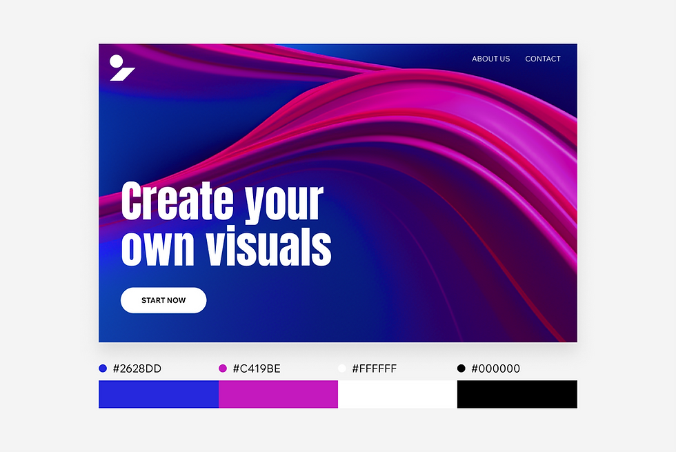 7 website color trends that’ll be everywhere in 2024