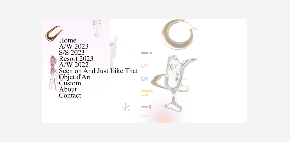 Isshī's website breaks all the rules. Here's why it works.