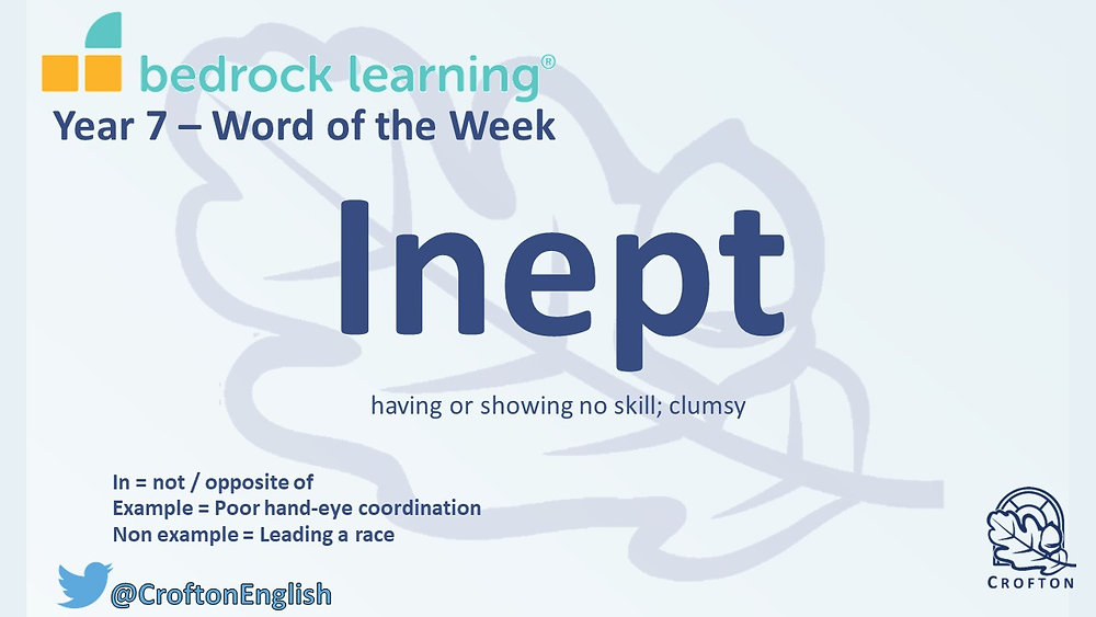 KS3 Words of the Week 05.12