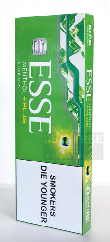 ESSE Menthol+Plus Superslims 1 เม็ดบีบ (1 คอตตอน) | Sayhidutyfree