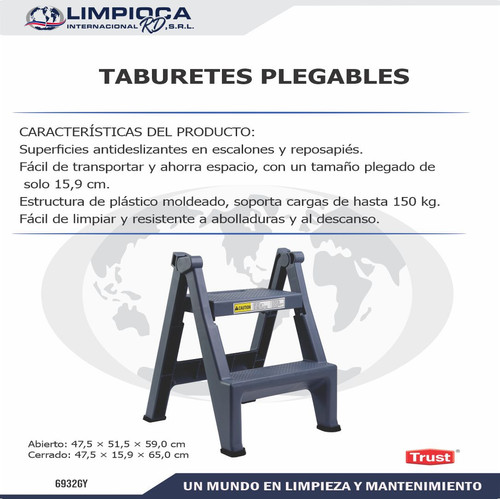 ESCALERA DE DOS TRAMOS | Limpioca RD