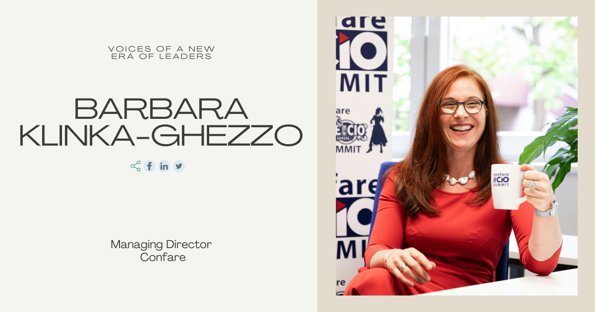 Barbara Klinka-Ghezzo as a voice for a new era of leaders