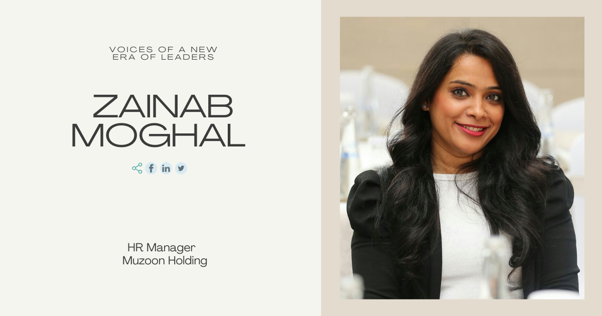 Zainab Moghal as a voice for a new era of leaders