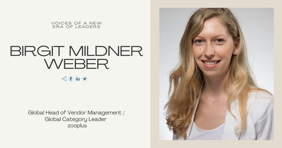 Birgit Mildner-Weber as a voice for a new era of leaders