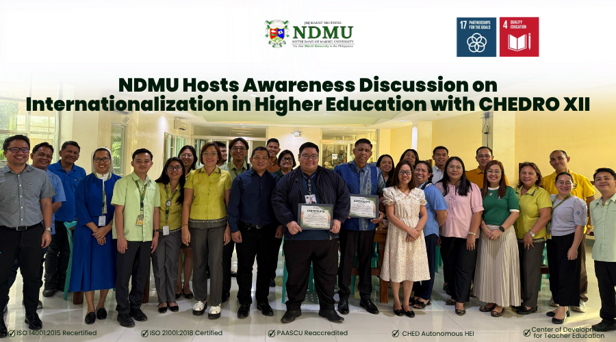 NDMU Hosts Awareness Discussion on Internationalization in Higher ...