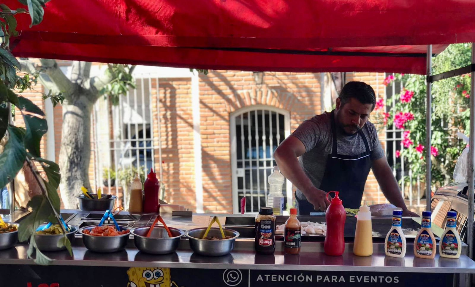 Carrito de Hot Dogs para eventos y fiestas