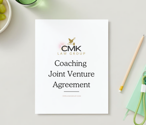 Coaching Joint Venture Agreement | CMK Law Group