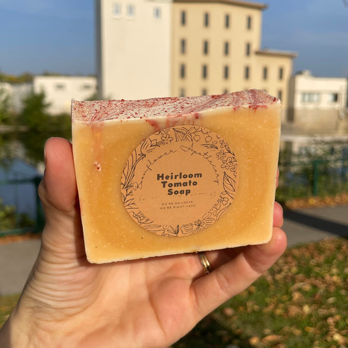 Heirloom Tomato Face Soap | Boomflower Farm