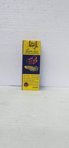 Aquatic Remedies Worm Out Fish Deworming, 60ml | Sai Aquarium