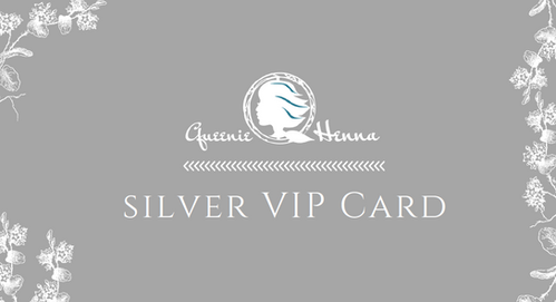 XL Silver VIP Card （Validity One Year/ 4 treatment ) | Queenie Henna