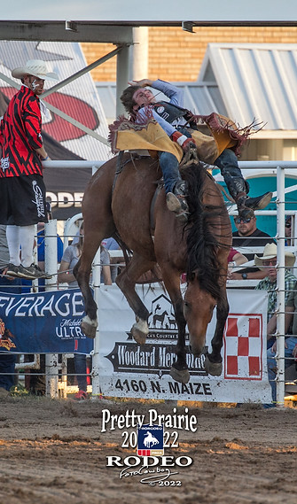 Pretty Prairie Kansas Largest Night Rodeo