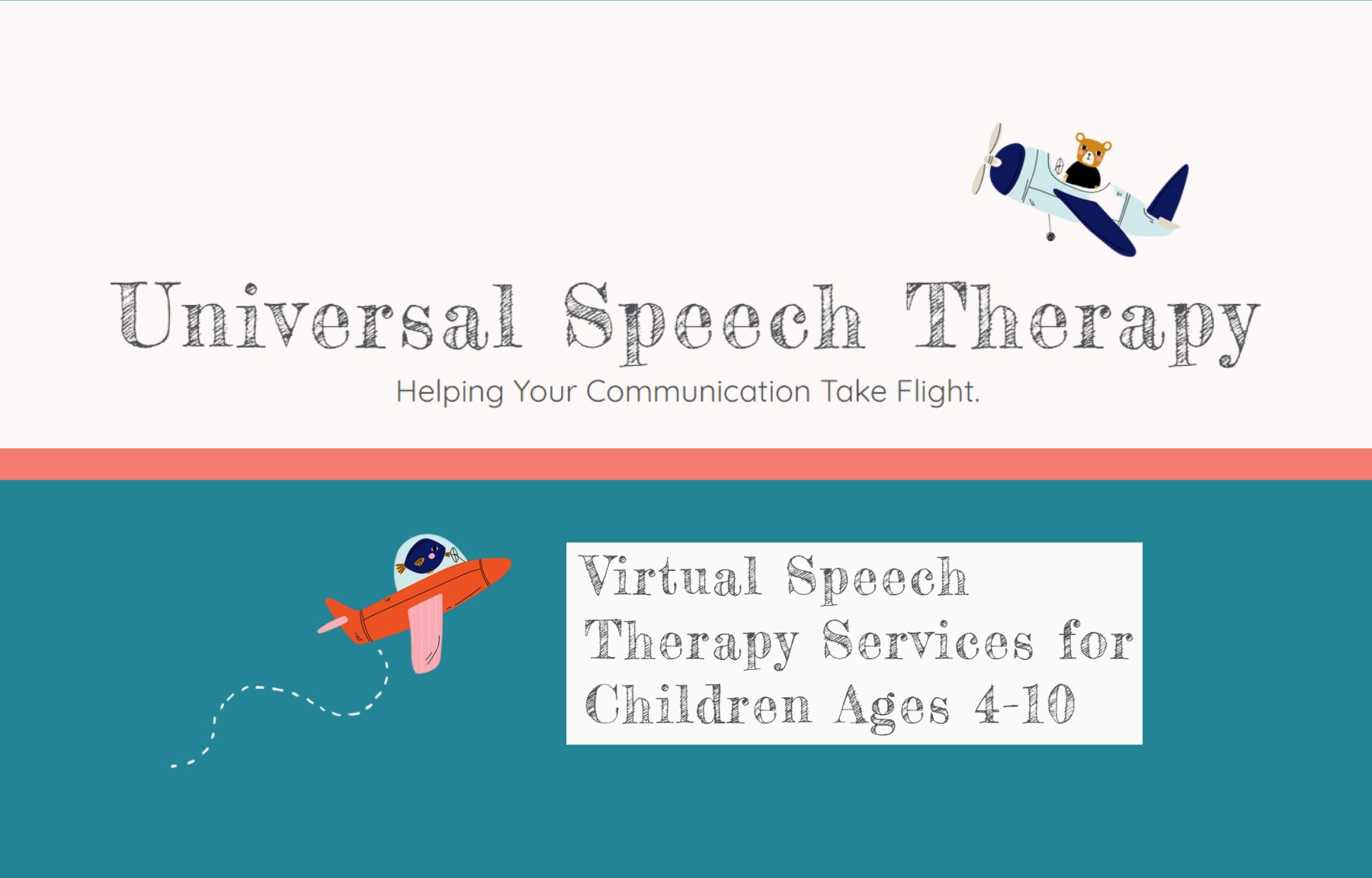 Speech Therapy | Universal Speech Therapy | Teletherapy