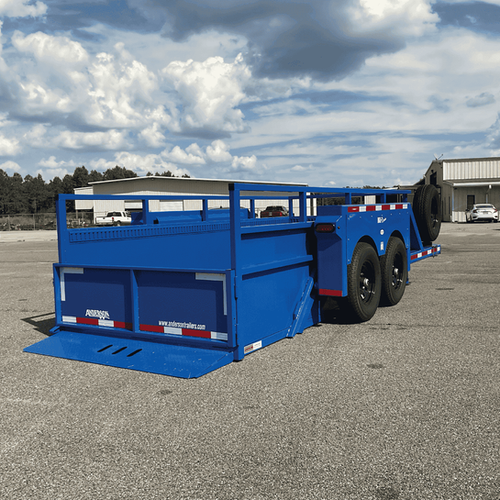 HGL10614 - 14 ft Trailer - 6x14 Ground-Level Loading Drop Deck Trailer