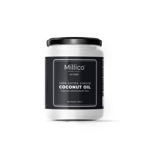Millico Thai Aromatic Coconut: 100% Extra Virgin Coconut Oil for Cooking
