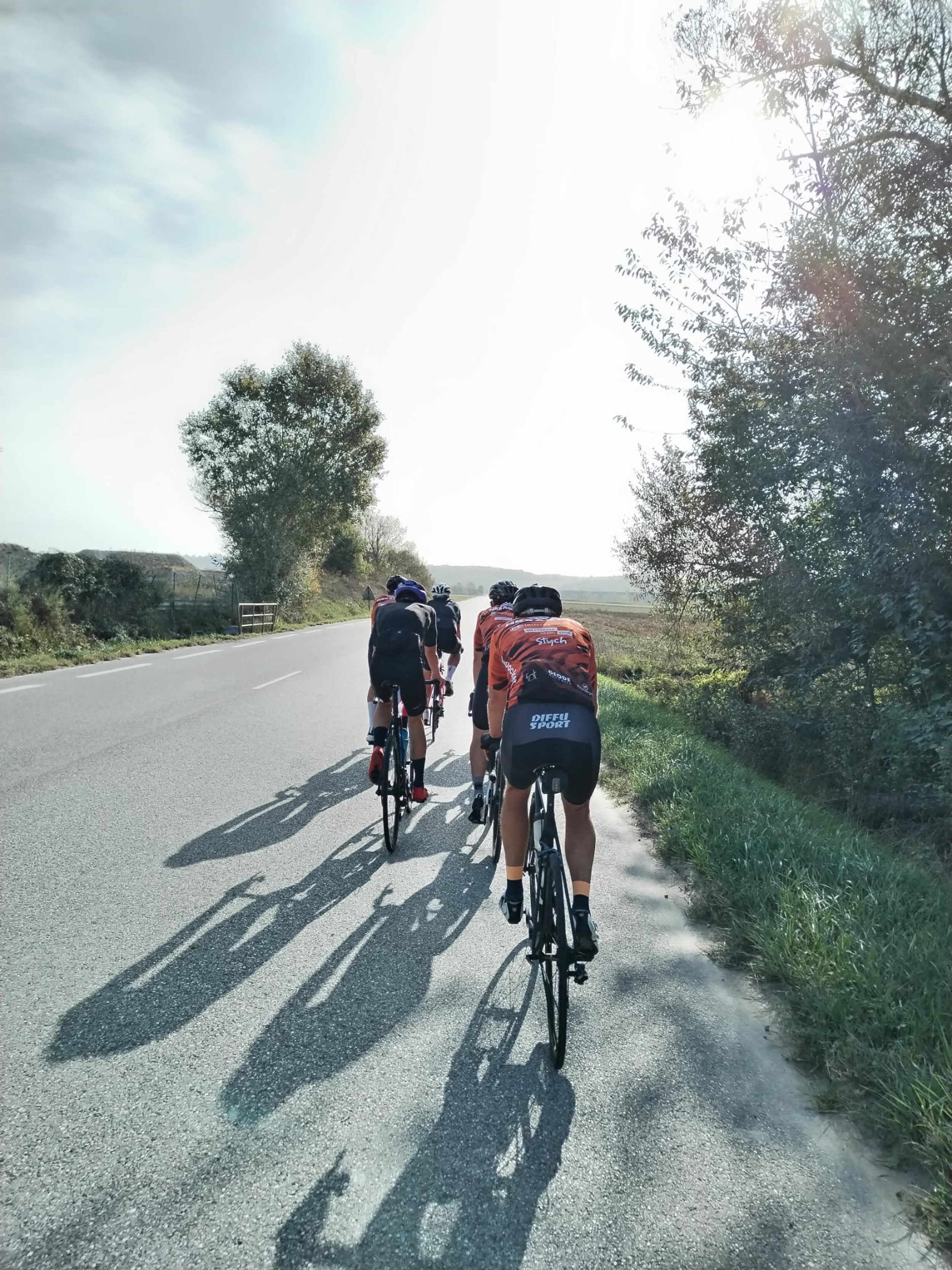 Programme des sorties cyclistes en groupe sur route