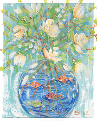 EG0186_Floral Fish Bowl | LSR Licensing