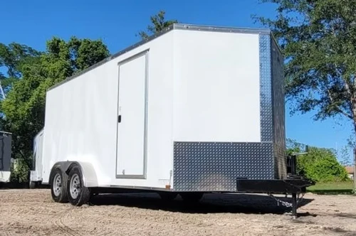 7'x18' Anvil Enclosed Cargo | Packard Trailers