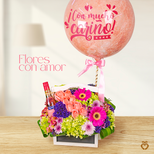 Flores con amor | Regalosconamormx