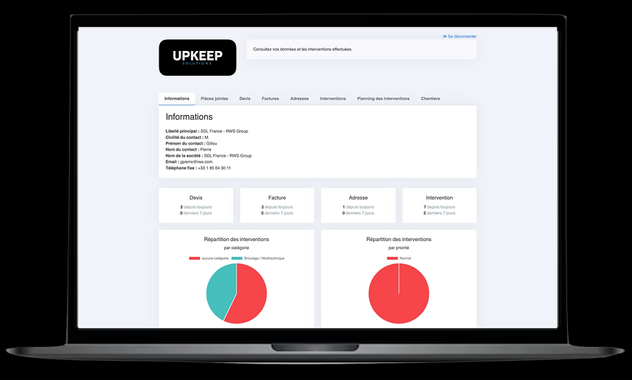 Accueil | Upkeep-solutions