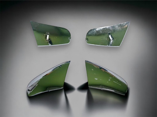 Genuine BMW E9 CS / E3 Bavaria /NK Chrome Cover Armrest Set (Late ...