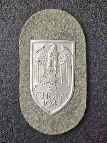 Cholm shield "short M". | Edwardmilitaria