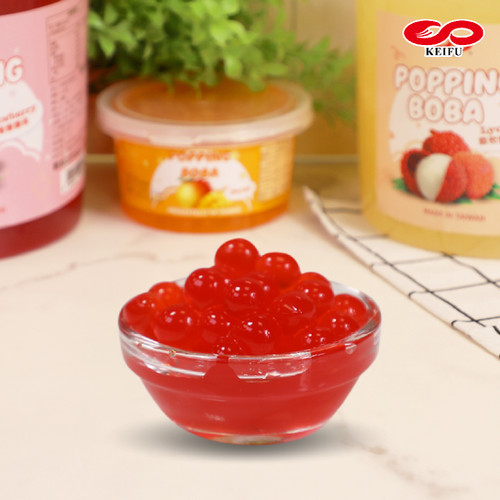 Raspberry Popping Boba | Kei Fu Foods Co Lt