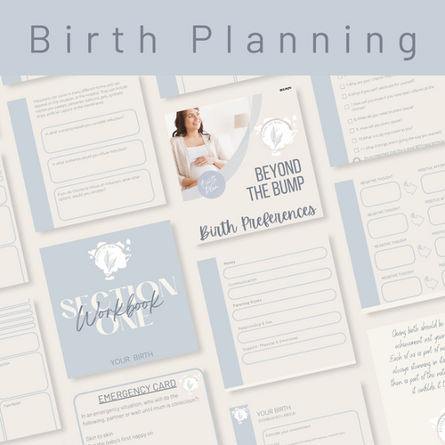 Step by Step Birth Planning Template | Beyond the Bump