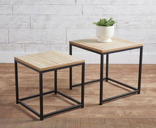 Black Iron Side Tables | Junky Janko